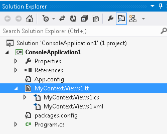 Entity Framework 6 and pre-generated views – Code, the Universe and Everything…